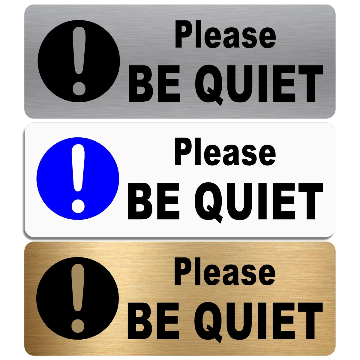 Quiet Library Sign