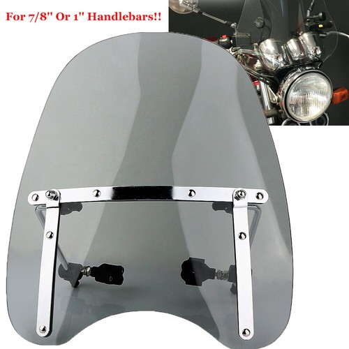 Motorbike Front Windshield Motorcycle Screen Windscreen Smoke for Honda ...