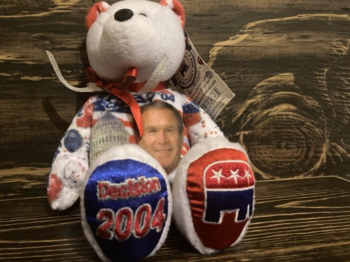 Bush Cheney - Campaign Collectible Bean Bear 2004 | eBay
