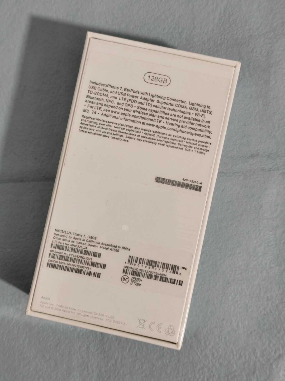 Apple iPhone 7 Plus - 128GB - Rose Gold (Unlocked) A1661 (CDMA + GSM ...