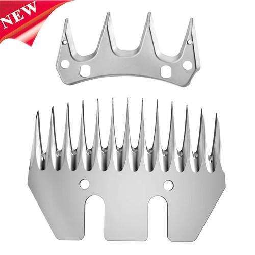 13T Straight Tooth Shears Comb Cutter Blade Goat Sheep Alpaca Shearing ...