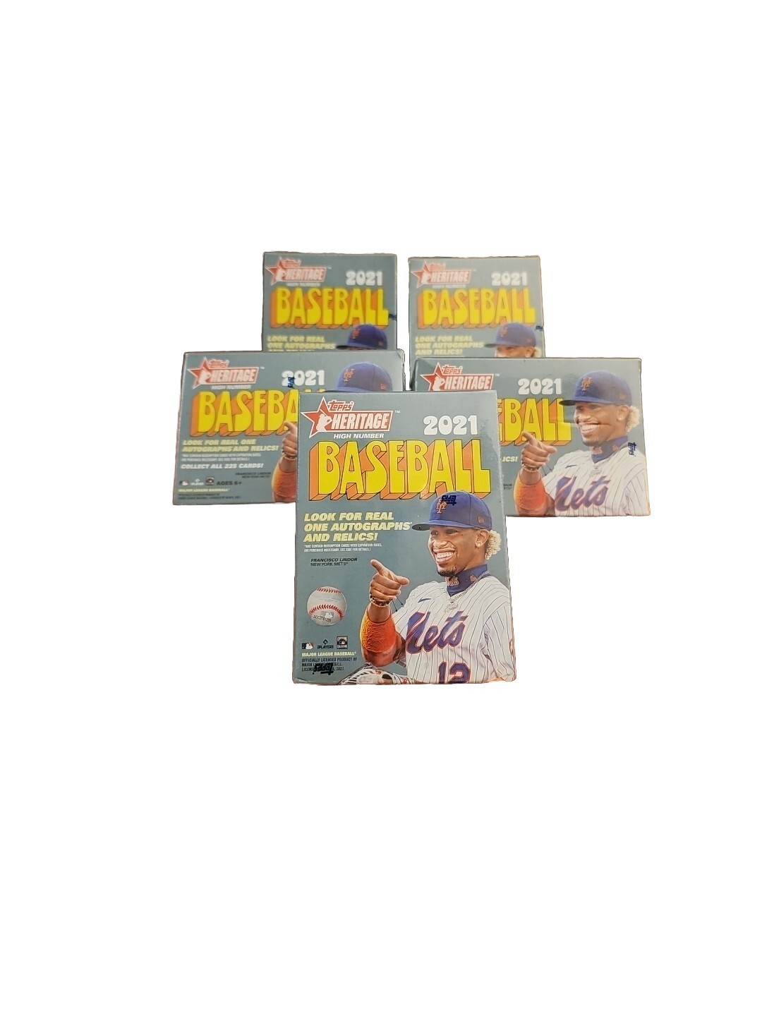 Topps Heritage High Numbers Baseball Cards Factory Pack Selling Lot Of ...