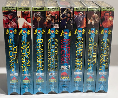 Lot of 8 Vhs New Wu Tang Collection Kung Fu Martial Arts | eBay