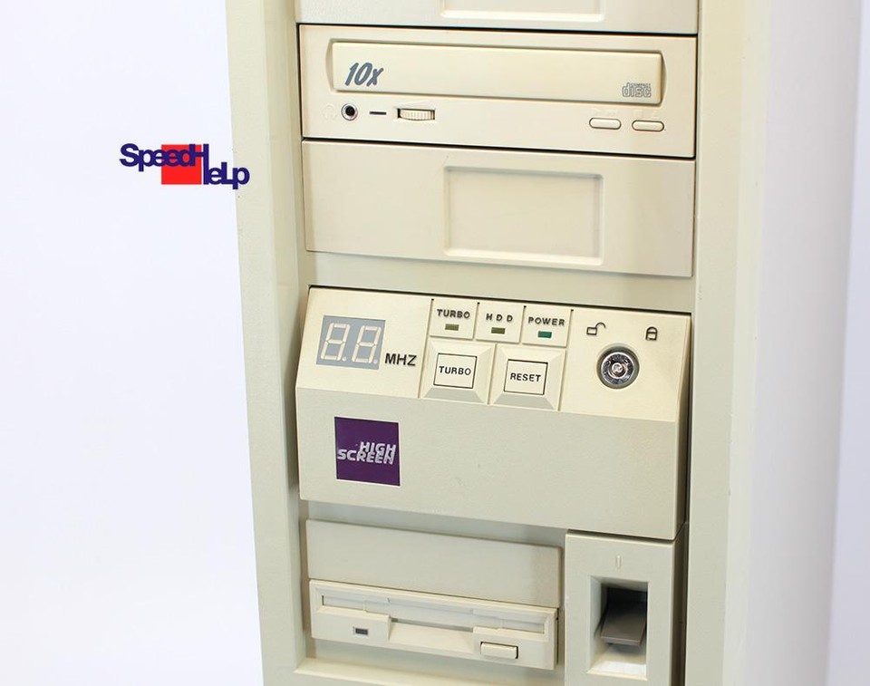 Elitegroup ECS 8521 486 DX 33MHz Intel Computer PC Windows 95 486DX ...