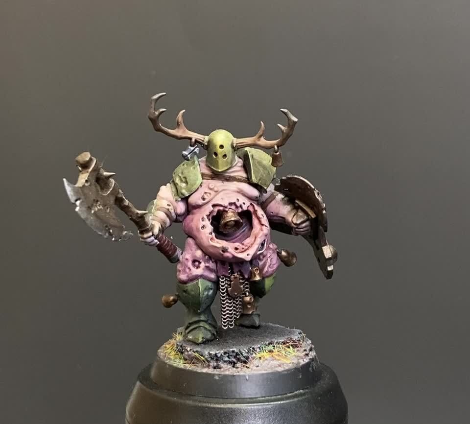 Warhammer 40K Chaos Nurgle Presale Painted Gallery Army Games Workshop ...