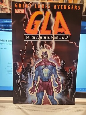 GLA: Misassembled softcover graphic novel RARE OOP Marvel Slott | eBay