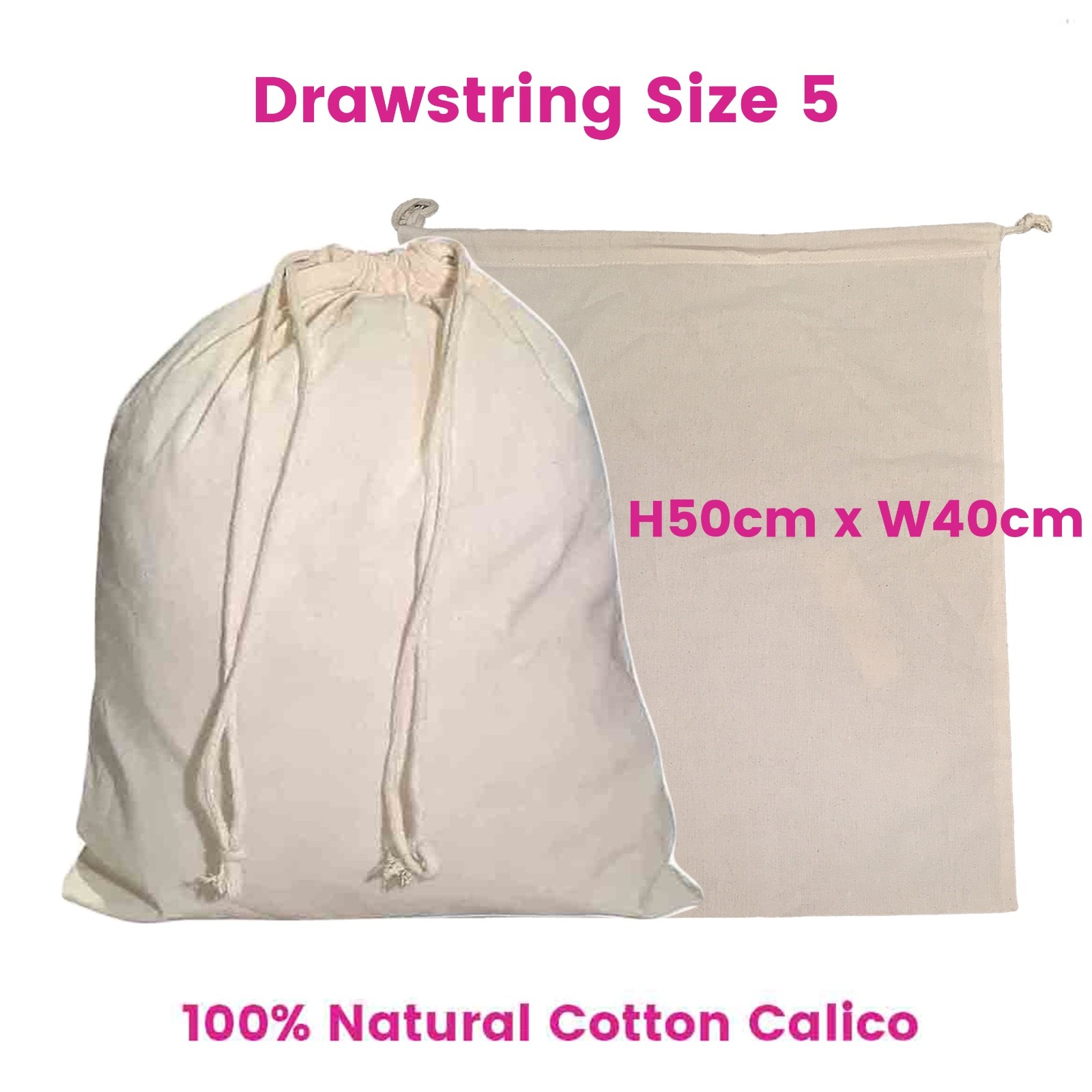 Bulk Drawstring Calico Bag Wholesale Drawstring Calico Bags S5 H50 ...