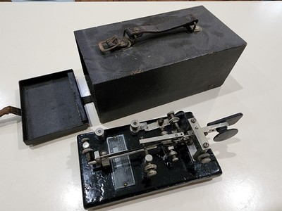 Vibroplex Model X (Called the Improved Model) telegraph key | eBay