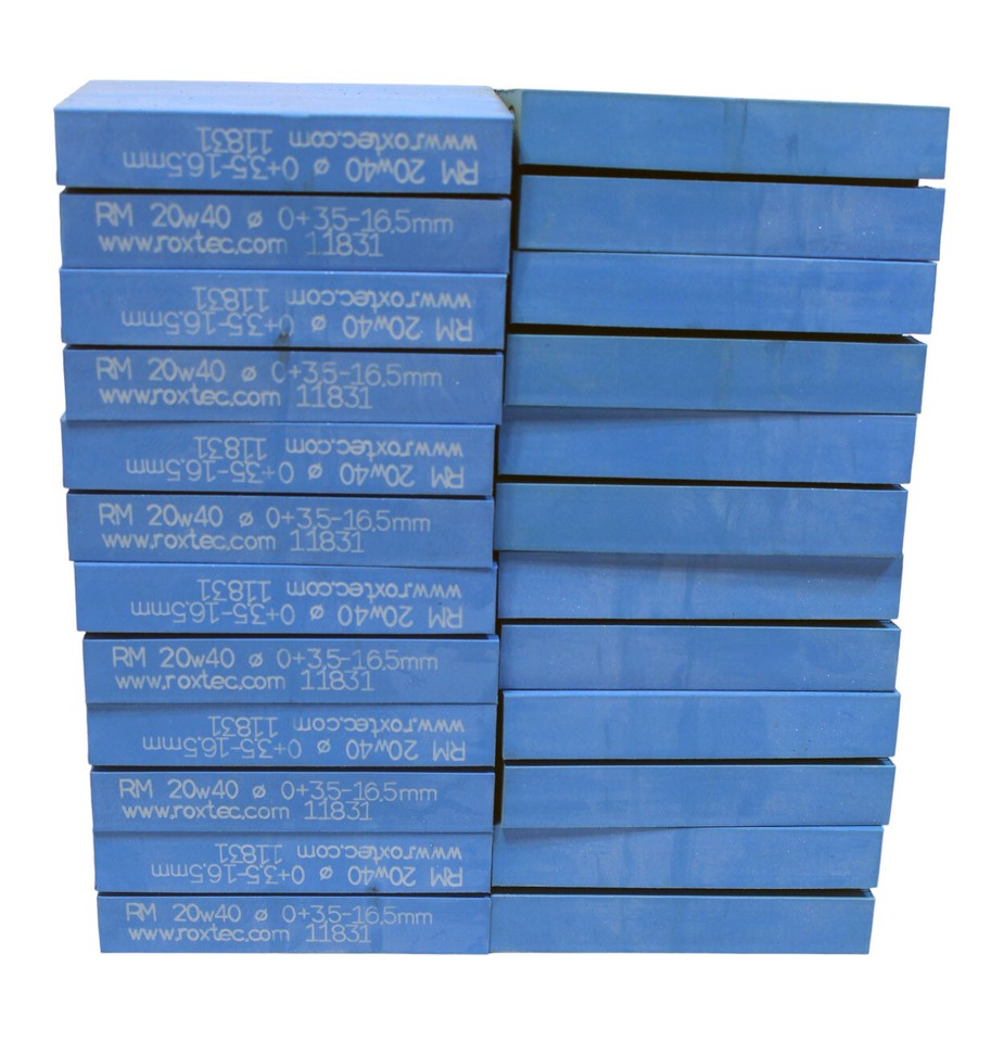Lot of 12 ea Roxtec RM 20W40 Cable Sealing Modules RM00120401000 35-16. ...