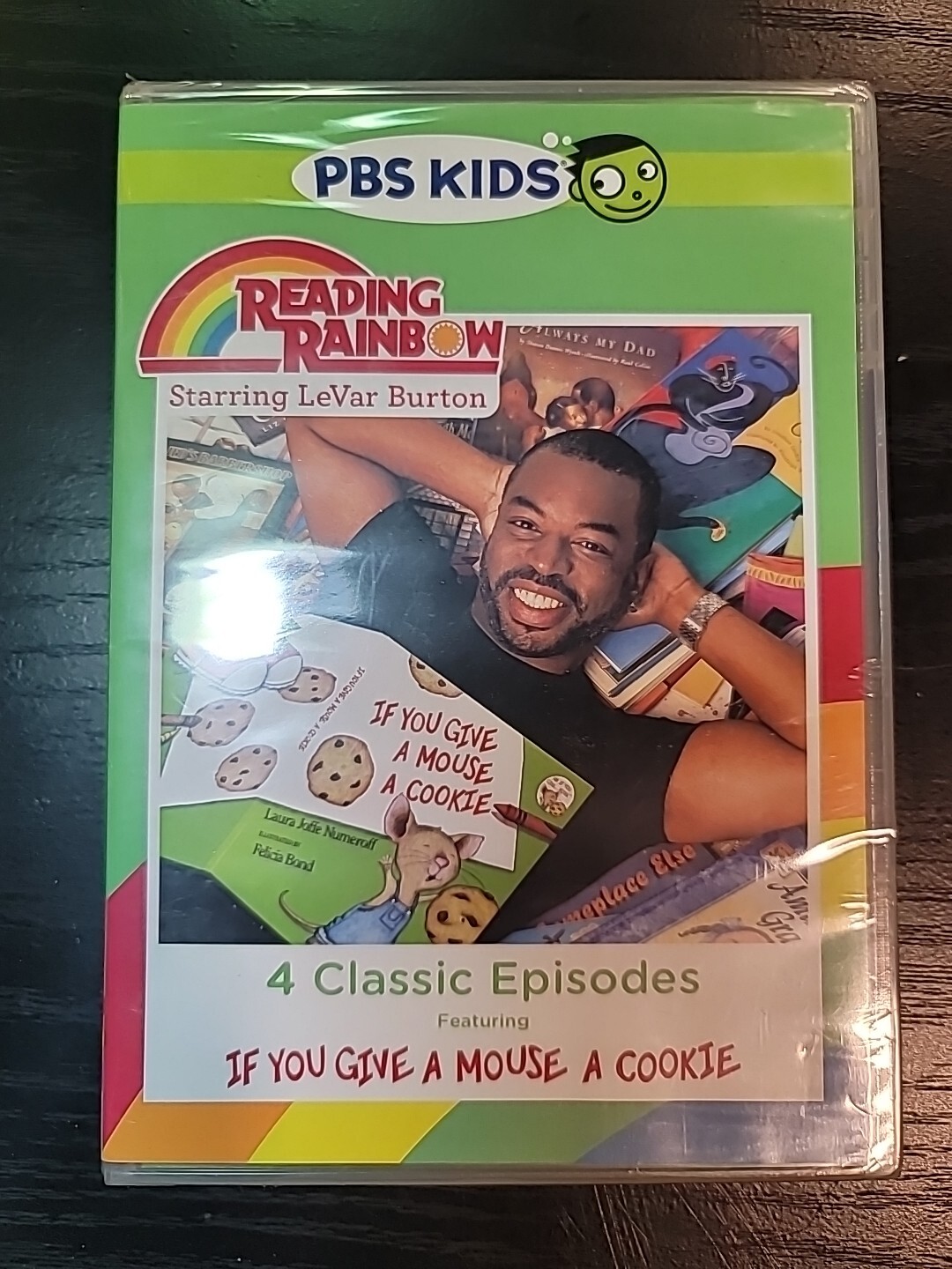NEW: Reading Rainbow If You Give a Mouse a Cookie DVD Levar Burton PBS ...