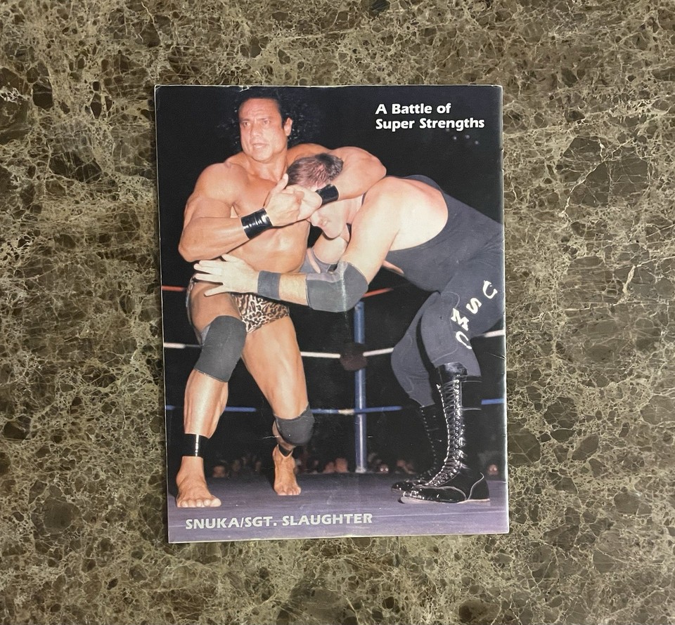 WWF Wrestling Boston 12-10-83 Program NWA WCW WWE Hogan Andre Piper ...