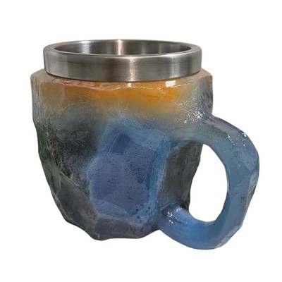 Mineral Crystal Coffee Mugs Multi-Colored Coffee Mug Natural ...