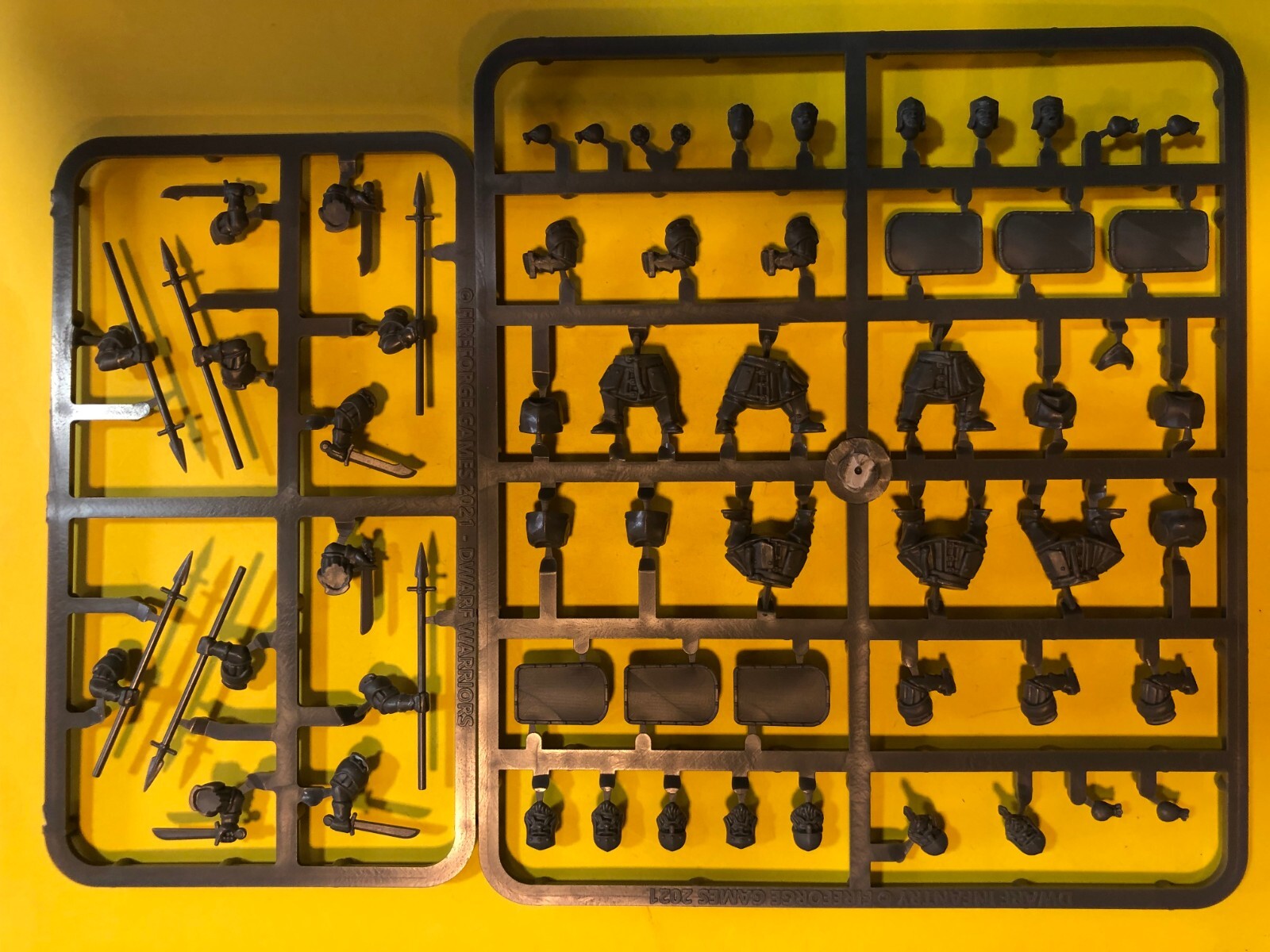 DWARF WARRIORS SPRUES - FORGOTTEN WORLDS - FIREFORGE GAMES - 28MM | eBay UK