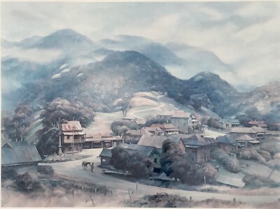 Original Fine Art Collotype Print By Kenneth Jack “Sunlight Breaking ...