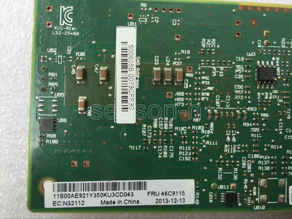 LSI 9340-8i IBM 46C9115 M1215 12GB RAID0.1.10.8 PORTS raid + 2pcs 8643 ...