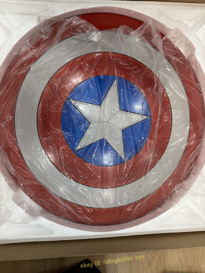 Captain America's Shield 2.0 Avengers Shield Alloy Metal 25''H The ...