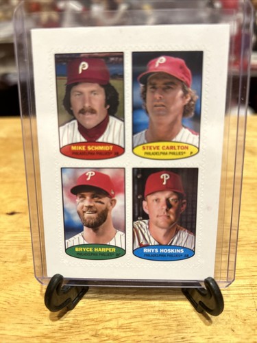2023 Topps Heritage Sticker Bryce Harper Schmidt Carlton Hoskins ...
