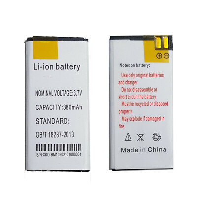 Batterie pour mini téléphone L8star BM10 BM70 BM310 GSM 380 mAh 3,7V ...