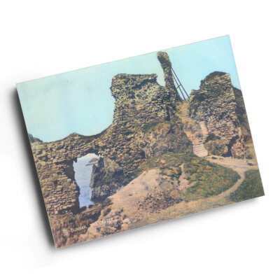A3 PRINT - Vintage Scotland - Dunbar. The Castle (bc) | eBay
