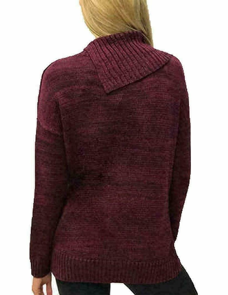 New Matty M Women's Envelope Sweater Pullover Wine Dark Red Size Small ...