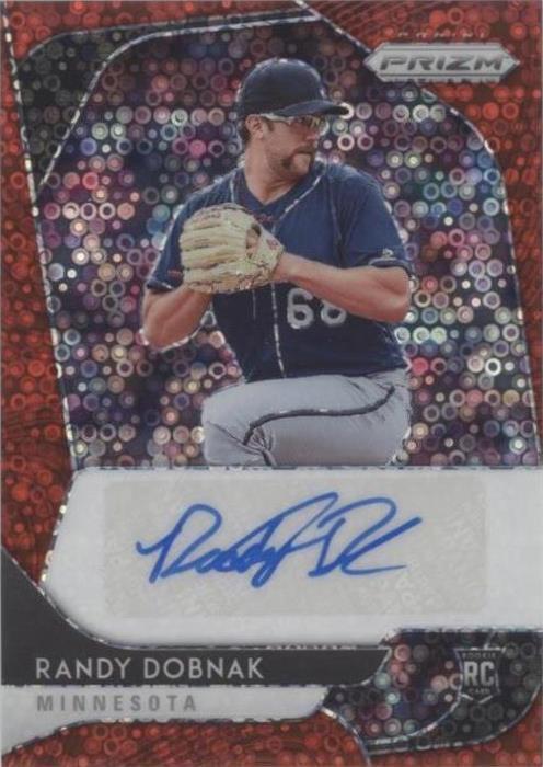 2020 Panini Prizm - Rookie Autographs Randy Dobnak #RA-RD Quick Pitch ...