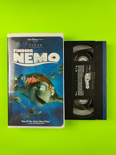 Finding Nemo (VHS, 2003, Standard Version, Clamshell)-044 786936215601 ...