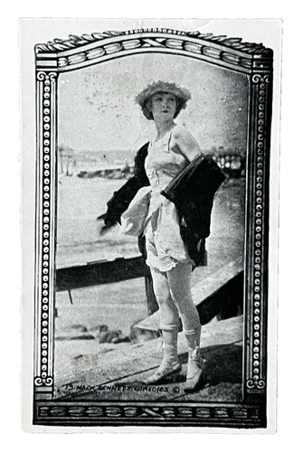 Mack Sennett Comedies Bathing Beauties 1920's Strollers Cigarette Card ...