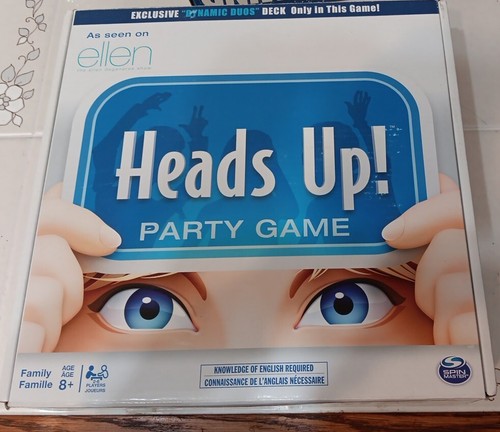 Heads Up! Party Game As Seen On Ellen Degeneres Show Original Board ...
