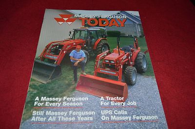 Massey Ferguson "Today" Magazine For Spring 2001 Dealers Brochure YABE6 ...