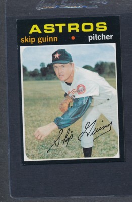 1971 Topps #741 Skip Guinn Astros NM *10109 | eBay