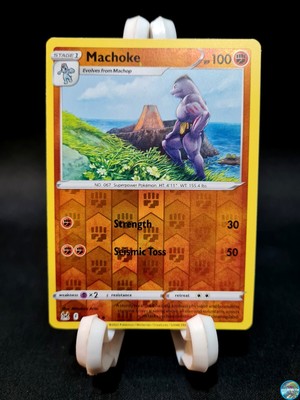 Pokemon Card MACHOKE 087/196 Reverse Holo Uncommon LOST ORIGIN | eBay ...