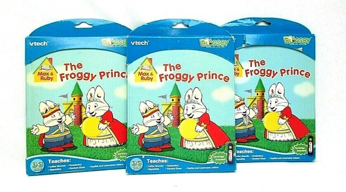 3 Copies of Vtech Max & Ruby "The Froggy Prince" Bugsby Reading Teaching System | eBay