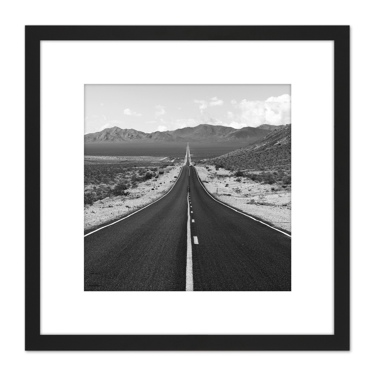Straight Road Drawing
