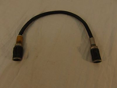 Female To Female M55116/4-3 Connectors Black Six Pin 18" Radio Cord | eBay