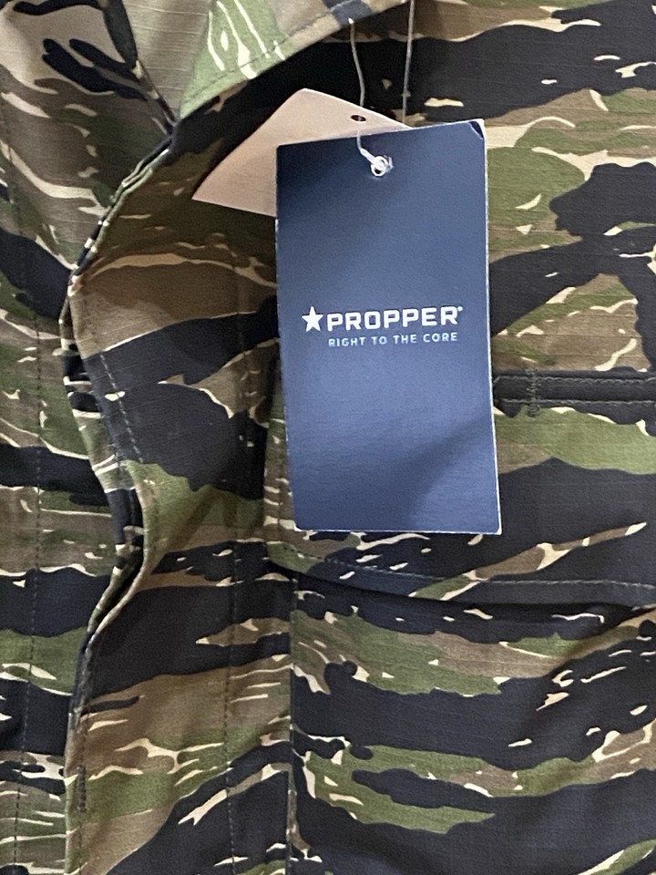 Propper Uniform BDU Coat 4 Cargo Pockets Double-Reinforced Elbow M/L | eBay