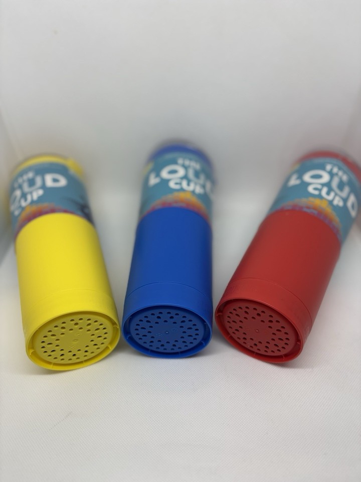 NEW Loud Cup 23oz Red Noise Maker Cup Reusable Horn/Whistle Tumbler ...