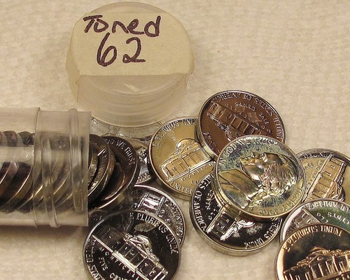 1962 Jefferson Proof Nickel Roll (40) Nicely Toned Coins #815 | eBay