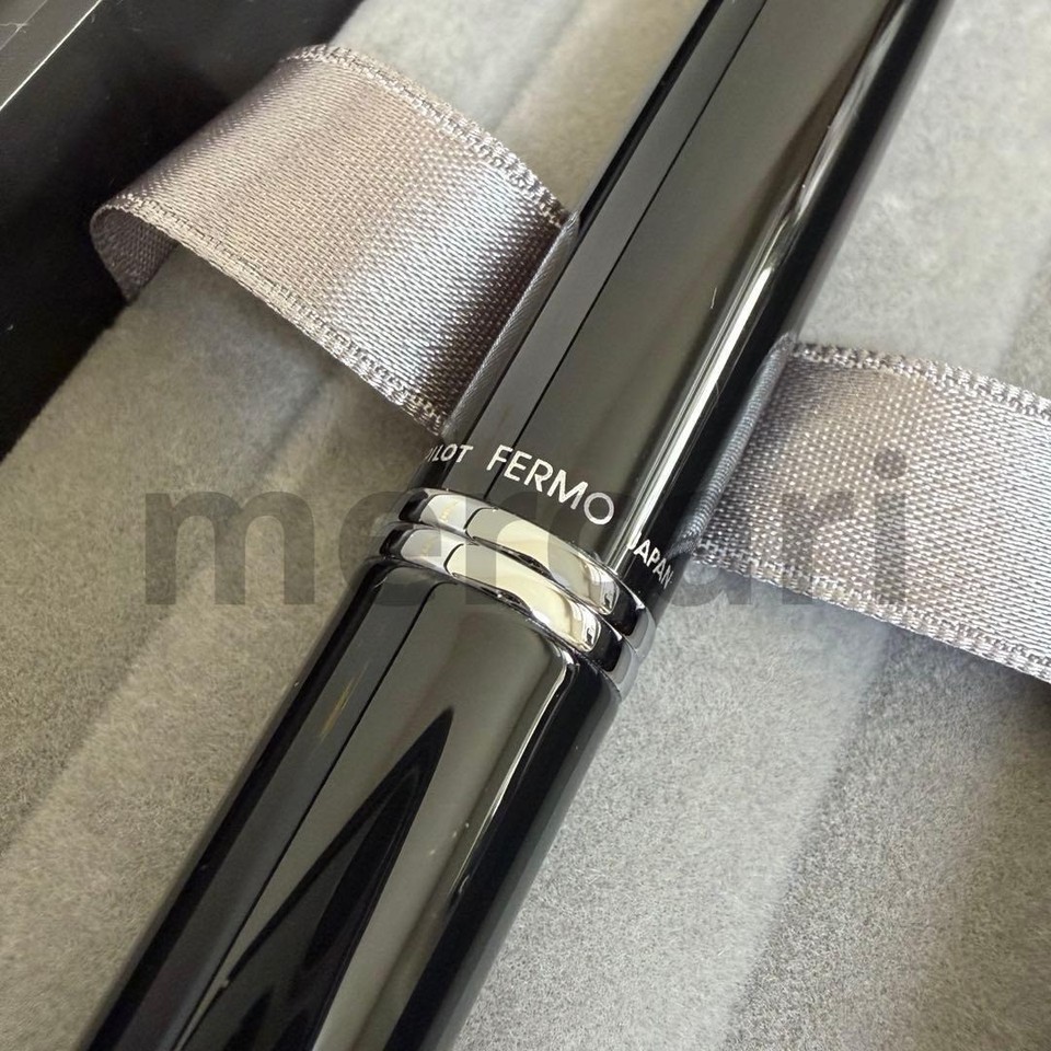 Pilot Capless Fermo Fountain Pen Black Fine Nib Rare Collectible ...