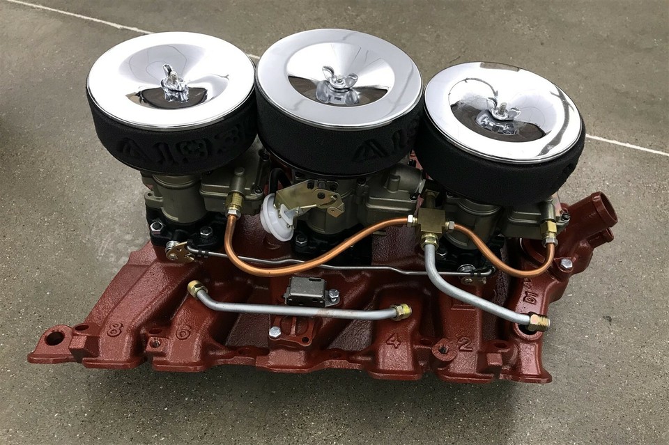 1966-67 CUTLASS 442 COMPLETE TRIPOWER TRI POWER SETUP REBUILT | eBay