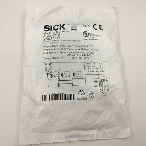 1pc new sick GL6-P4212 1062110 Proximity switch sensor spot stock | eBay