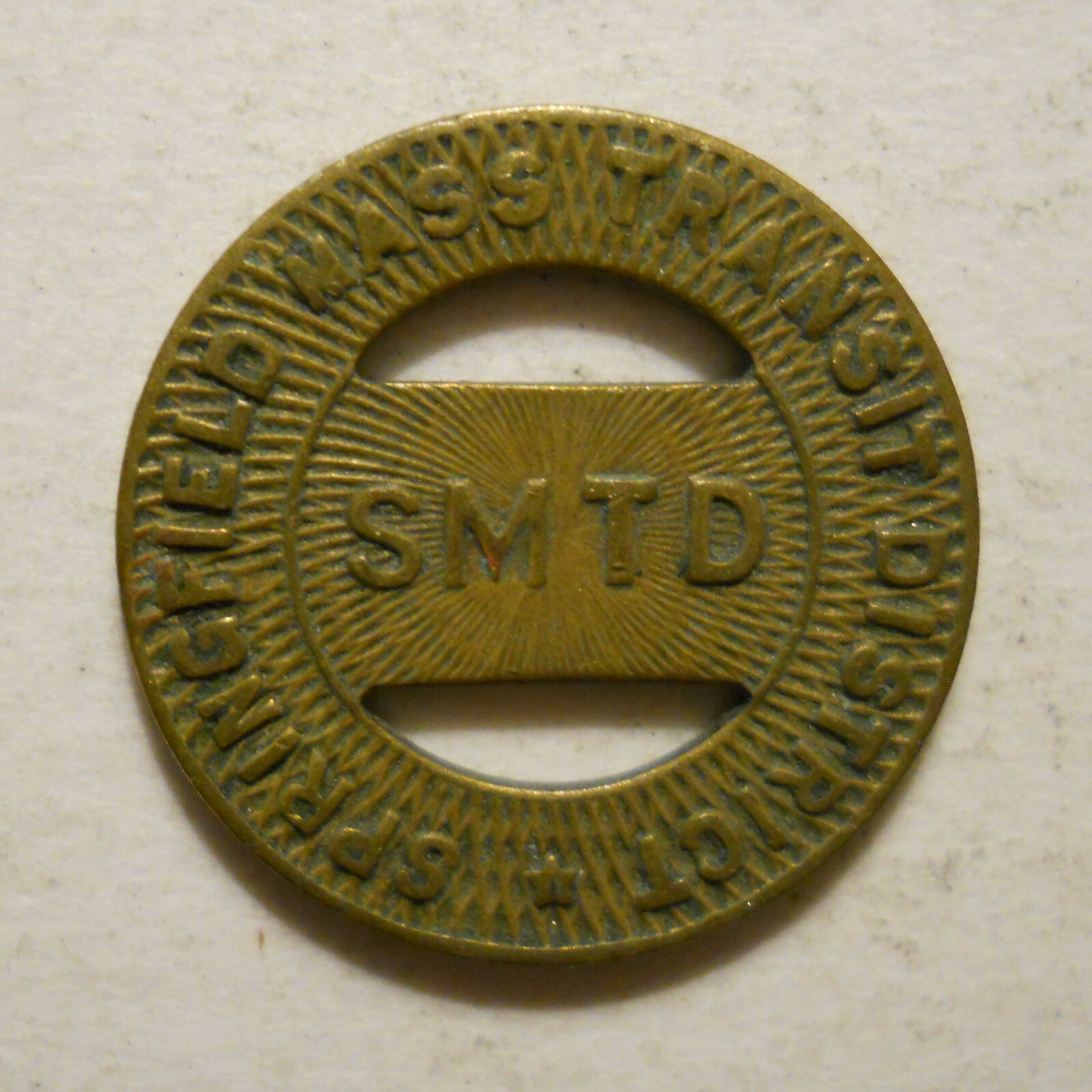 Springfield Mass Transit District (Illinois) transit token - IL795W | eBay