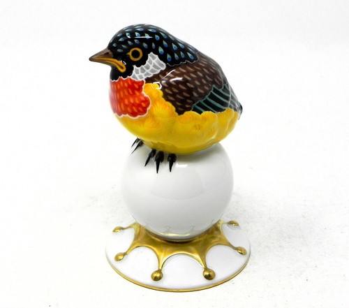 RARE Zeh Scherzer Porcelain Bird Figurine Anno 1919 by Hans Ischinger ...