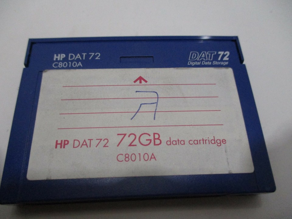 HP Q1522B StorageWorks DAT 72 Internal Tape Drive DW009-60005 w/ HP DAT ...