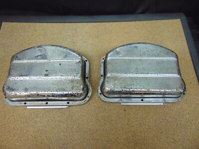 HARLEY DAVIDSON PANHEAD ROCKER COVERS AND D-RINGS | eBay