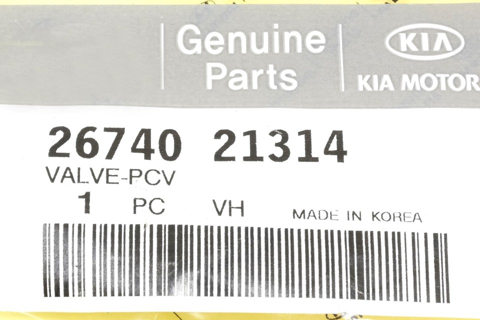 OEM NEW PCV Valve Emissions Control 2004-2010 Kia Spectra Sportage ...