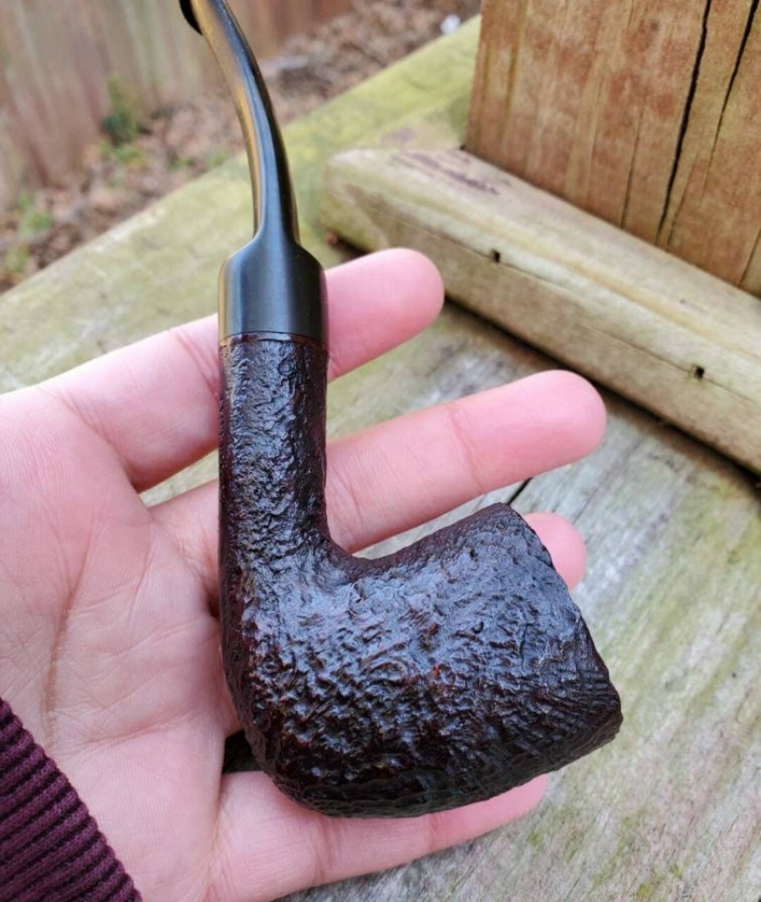 Vintage Sasieni Four Dot Ruff Root Dark 2 Smoking Pipe Sasieni Pipe | eBay
