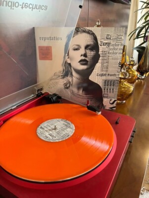 Reputation Taylor Swift Orange Vinyl Used - Mint | eBay