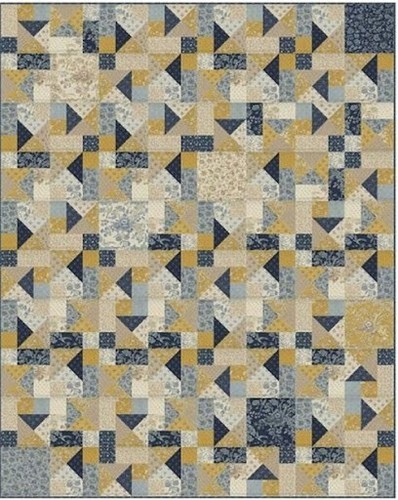 Doug Leko Cobblestones Quilt Kit Regency Somerset Blues Fabric | eBay