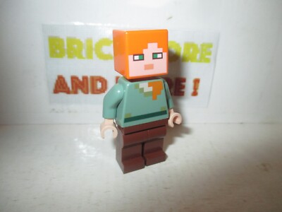 Lego - Minifigures - Minecraft - Alex min017 | eBay