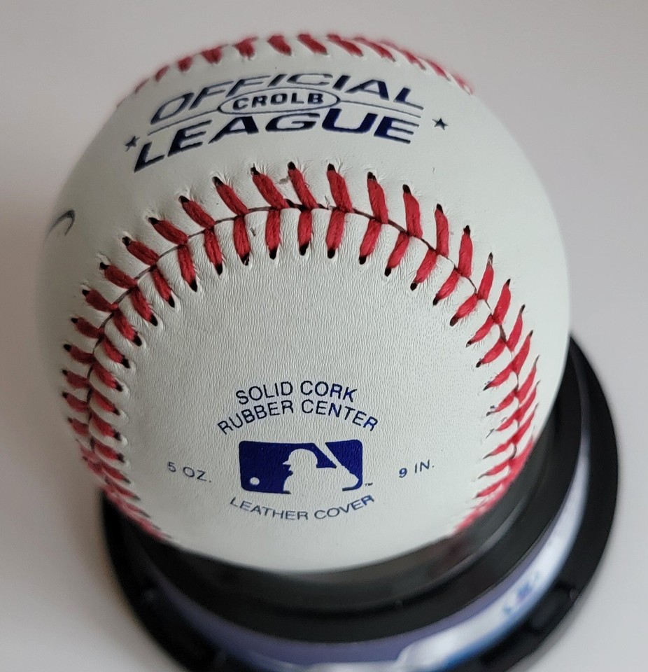 RARE! President DONALD TRUMP & MIKE PENCE Autographed BASEBALL BECKETT ...